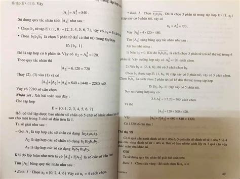 Các Chuyên đề Toán Thpt Các Bài Toán Tổ Hợp