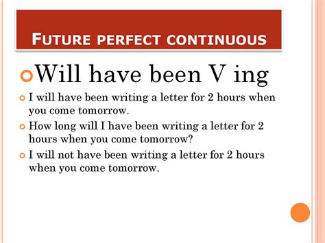 Сводная таблица времен в английском языке презентация онлайн