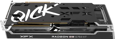 Xfx Rx 6750xt Speedster Qick319 Radeon Core Gaming Graphics Card With 12gb Gddr6 Hdmi 3xdp Amd
