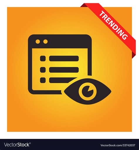 File Hide Icon Royalty Free Vector Image VectorStock