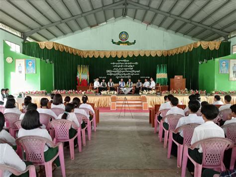 သင်္ဃန်းကျွန်းမြို့နယ်အတွင်းရှိ ကျောင်းသား၊ ကျောင်းသူများ ဗလငါးတန်ဖွံ့ဖ