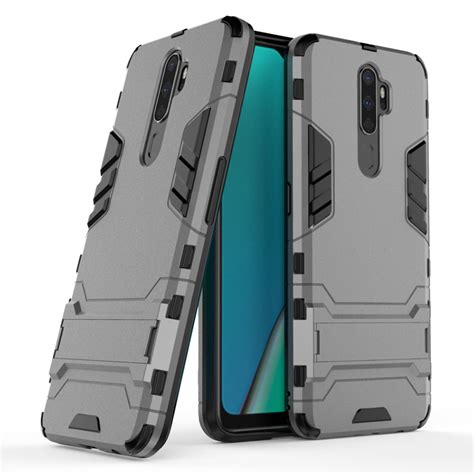 Slim Armour Shockproof Case For Oppo A A Grey