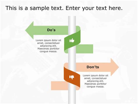 Dos Don T PowerPoint Template Dos Don Ts Templates SlideUpLift