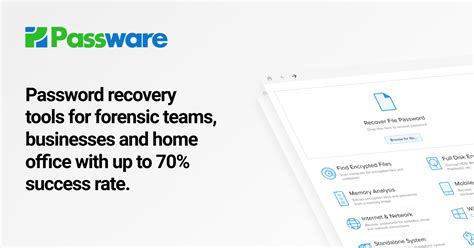 Password Recovery Tools By Passware