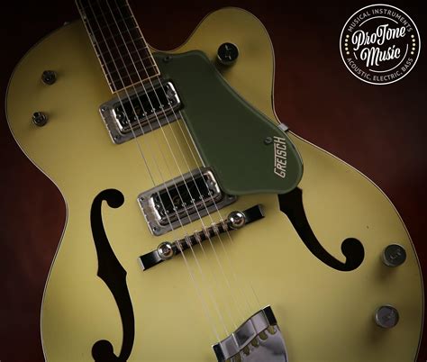 1960s Gretsch Usa G6118 Anniversary Two Tone Green Protone Music Limited