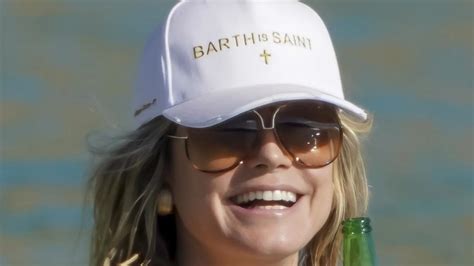 Heidi Klum Goes Totally Topless In Just Tiny Thong Bikini Bottoms On