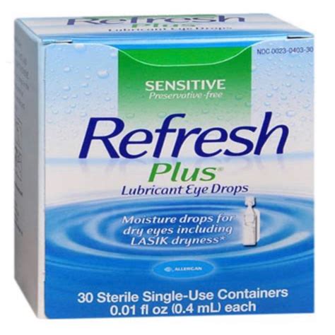 Refresh Plus Eye Drops Pack Of 3 90vials Shopee Singapore