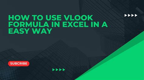 How To Use Vlook Formula On Excel Using Live Example Step By Step