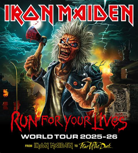 Iron Maiden Anuncia Su Gira Run For Your Lives Para Klandestine