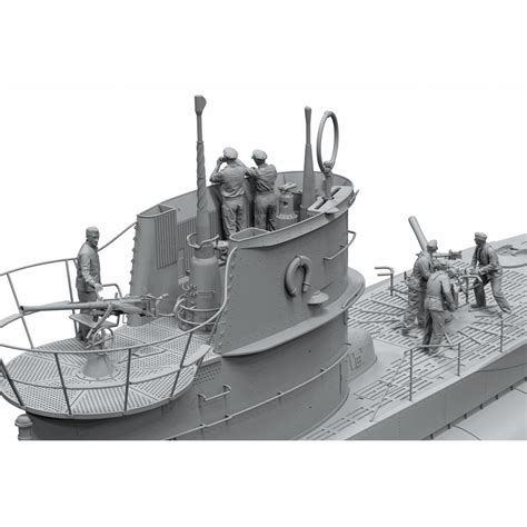 Border Model 1 35 German Submariners And Commanders In Action Set 6 Figurini In Resina Border