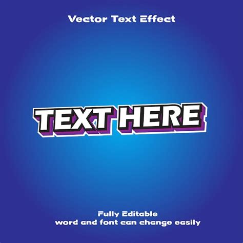Premium Vector Vector Editable Text Effect 3d