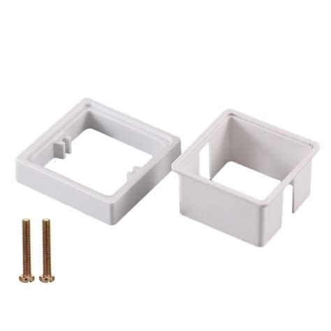 Electric Box Extender With Screws Single Socket Spacer Single Gang Receptacle Outlet Box
