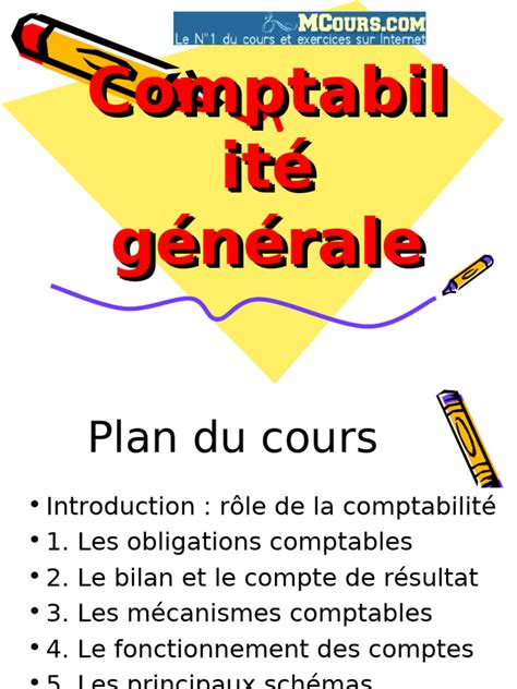 Comptabilite Generale Le Role De La Comptabilite Pdf Comptabilité Bilan Comptable