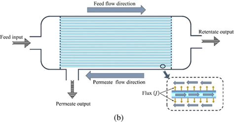Flow Pattern Of A Parallel Flow And B Counterflow Of The Hollow Download Scientific Diagram