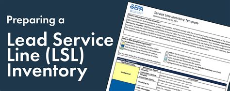 Preparing An Lsl Inventory To Comply With The Epas Lead And Copper Rule