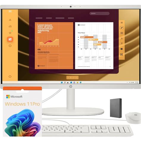 Hp Newest All In One Desktop Gb Ram Tb Storage Gb Ssd With P Gb External Ssd
