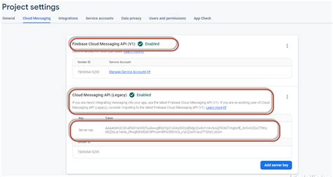 how to send firebase push notification through api