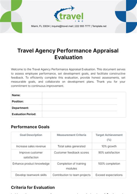 Free Appraisal Templates To Edit Online