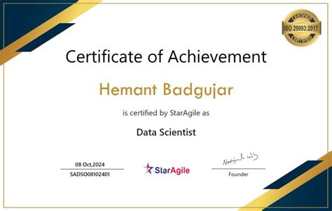hemant badgujar on linkedin datascience staragile
