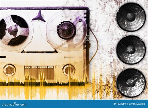 Analog Recorder Stock Image Image Of Reel Recorder Electronic 1872089