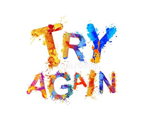 Try Again Stock Illustrations 936 Try Again Stock Illustrations