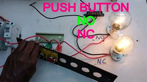 Wiring Diagram For NO NC Push Button Switch