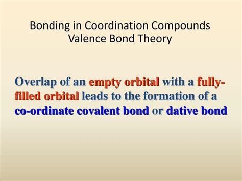 Ppt Coordination Compounds Complex Powerpoint Presentation Free