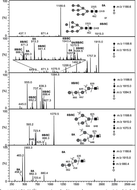 Figure 7 From Identification Of N Glycan Oligomannoside Isomers In The