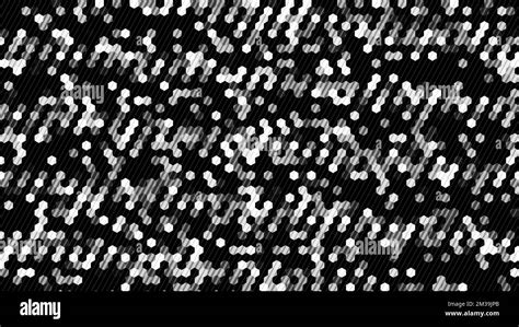 Monochrome No Signal Old Analog Vintage Random Tv Static Noise Black