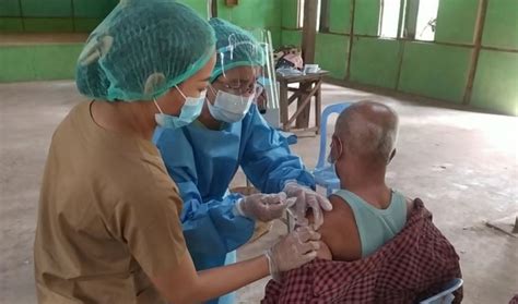 ညောင်ဦးမြို့နယ်တွင် ကိုဗစ် ၁၉ကာကွယ်ဆေး ထိုးပေးနိုင်မှု ၂၄၇၀၅၁ ဦး ထိုးပေးနိုင်ပြီဖြစ