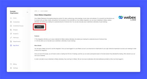 Webex Integration Hyperstack Smart Digital Certificates And Badges