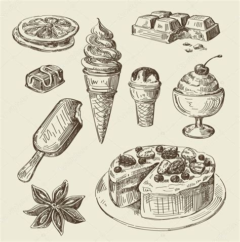 Hand Drawn Food Sketch — Stock Vector © Bioraven 87221450