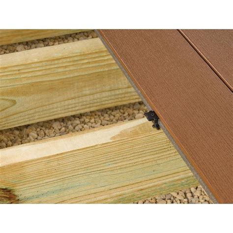 Timbertech Edgeloc For Composite 55 Sq Ft 96 Edgeloc Glass Filled Nylon Fasteners With 96