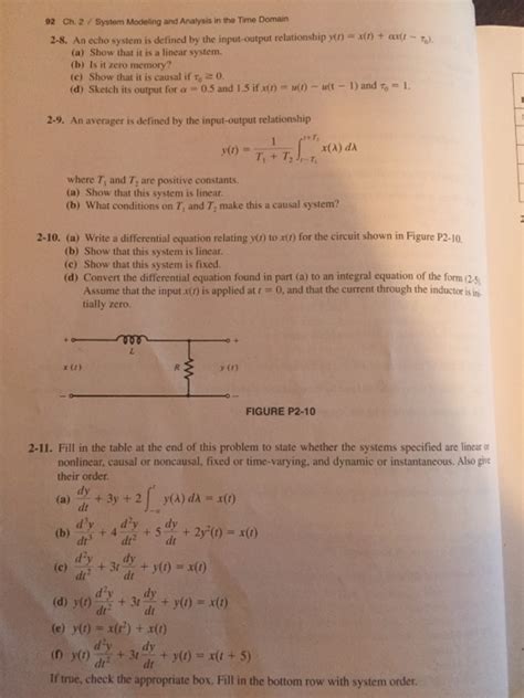 Solved Problems 9 Problems Section 2 2 2 1 A System Is