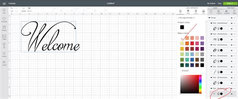 3 Simple Ways To Connect Cursive Font In Cricut Design Space Cursive