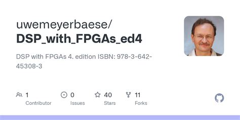 Github Uwemeyerbaesedspwithfpgased4 Dsp With Fpgas 4 Edition Isbn 978 3 642 45308 3