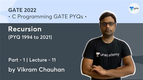 Recursion Pyq 1994 To 2021 Part 1 L 11 C Programming Gate Pyqs