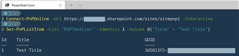Bug Connect Pnponline Interactive Permissions · Issue 629 · Pnppowershell · Github