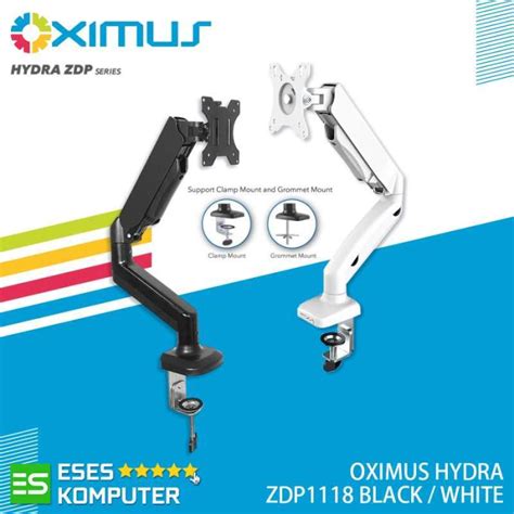 Jual Bracket Monitor Oximus Hydra Zdp1118 Single Monitor Lcd Led Jepit Meja Di Seller Eses