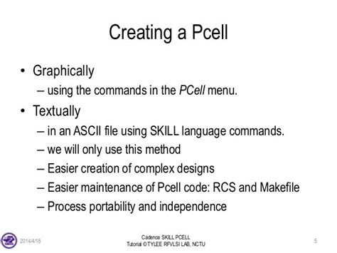 Cadence P Cell Tutorial