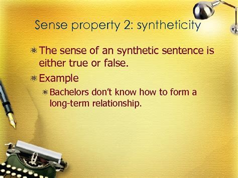 Topic 5 Sense Introduction To Semantics Definition