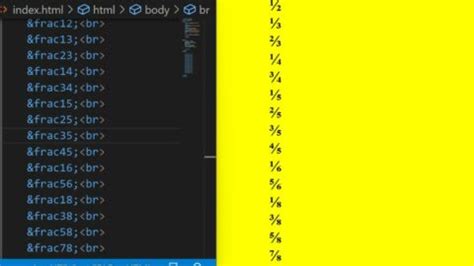 How To Use Fractions In HTML Like A Boss