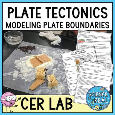 Plate Tectonics Lab Modeling Plate Boundaries And Cer Edible Lab Activity