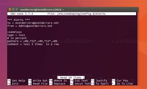 How To Install And Configure Smokeping On Ubuntu Avoiderrors Net