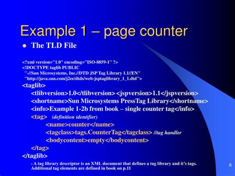 Ppt Jsp With Custom Tags Powerpoint Presentation Free Download Id3420745