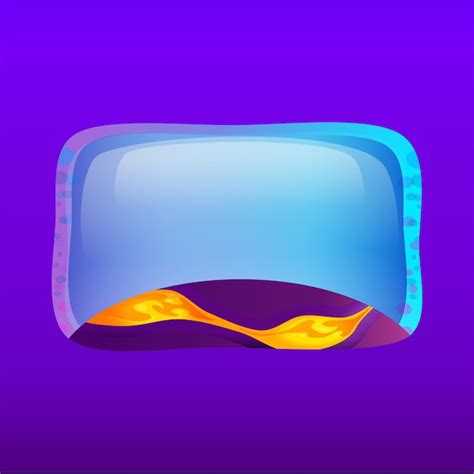 만화 스타일의 모바일 인터페이스 디자인을 위한 우주 게임 Ui 프레임 버튼 및 자산에 대한 행성이 있는 갤럭시 창 만화 벡터