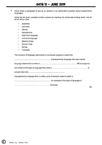 Igcse Computer Science Chapter 4 Software 128x Animated Slidepyq