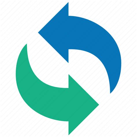 Exchange Refresh Reload Sync Synchronize Update Upload Icon