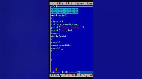 c program to check a number is palindrome or not part 5 c programming shorts codeing youtube