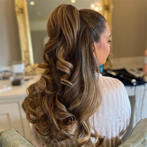 35 Half Ponytail Hairstyles That Wow Rock Your Locks 160grams
